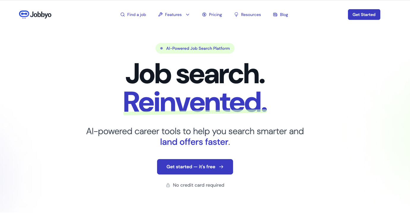 Jobbyo - AI-Powered Job Search & Career Tools